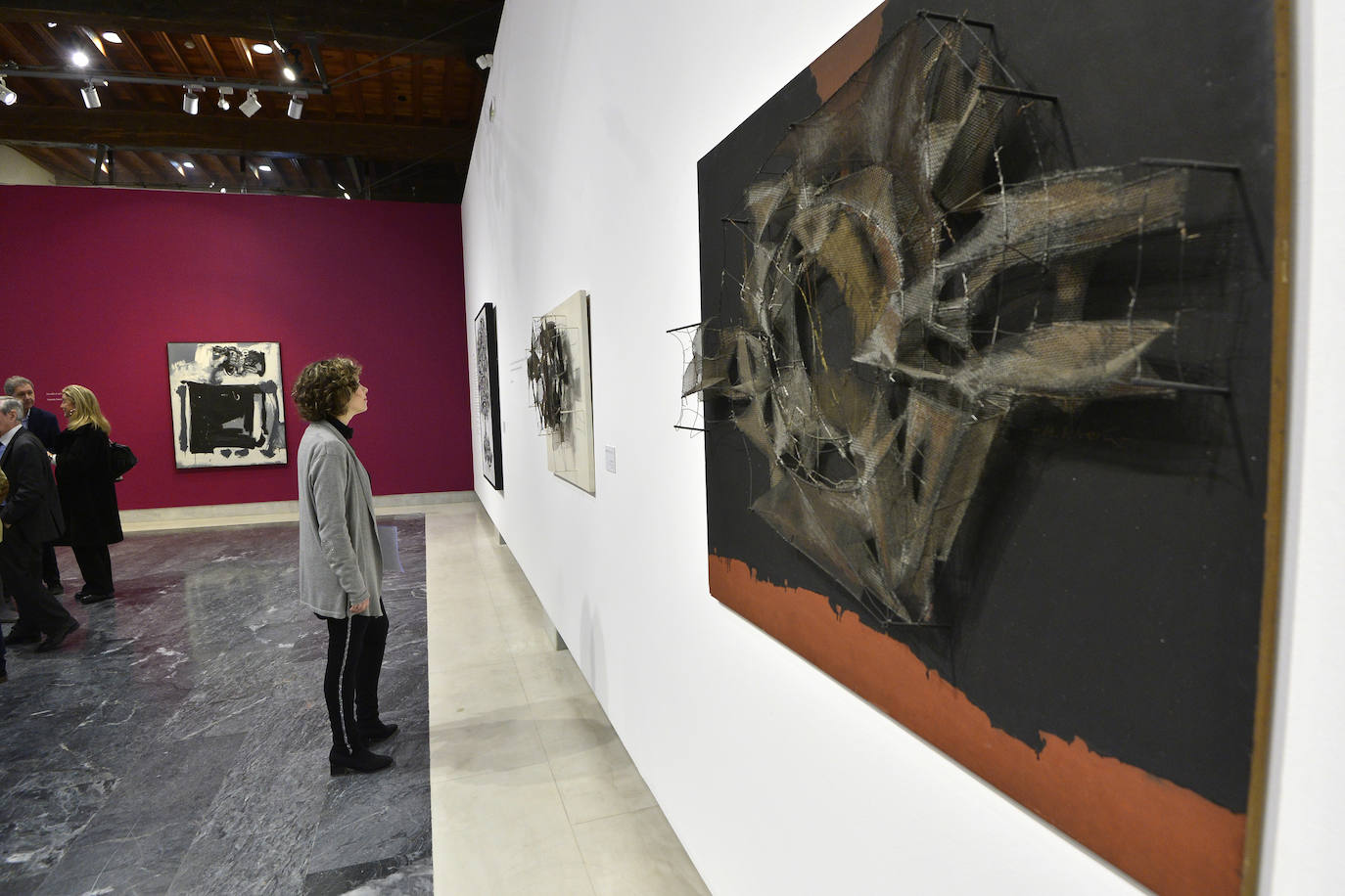 Fotos: Los precursores del informalismo español llegan a Murcia con la ...