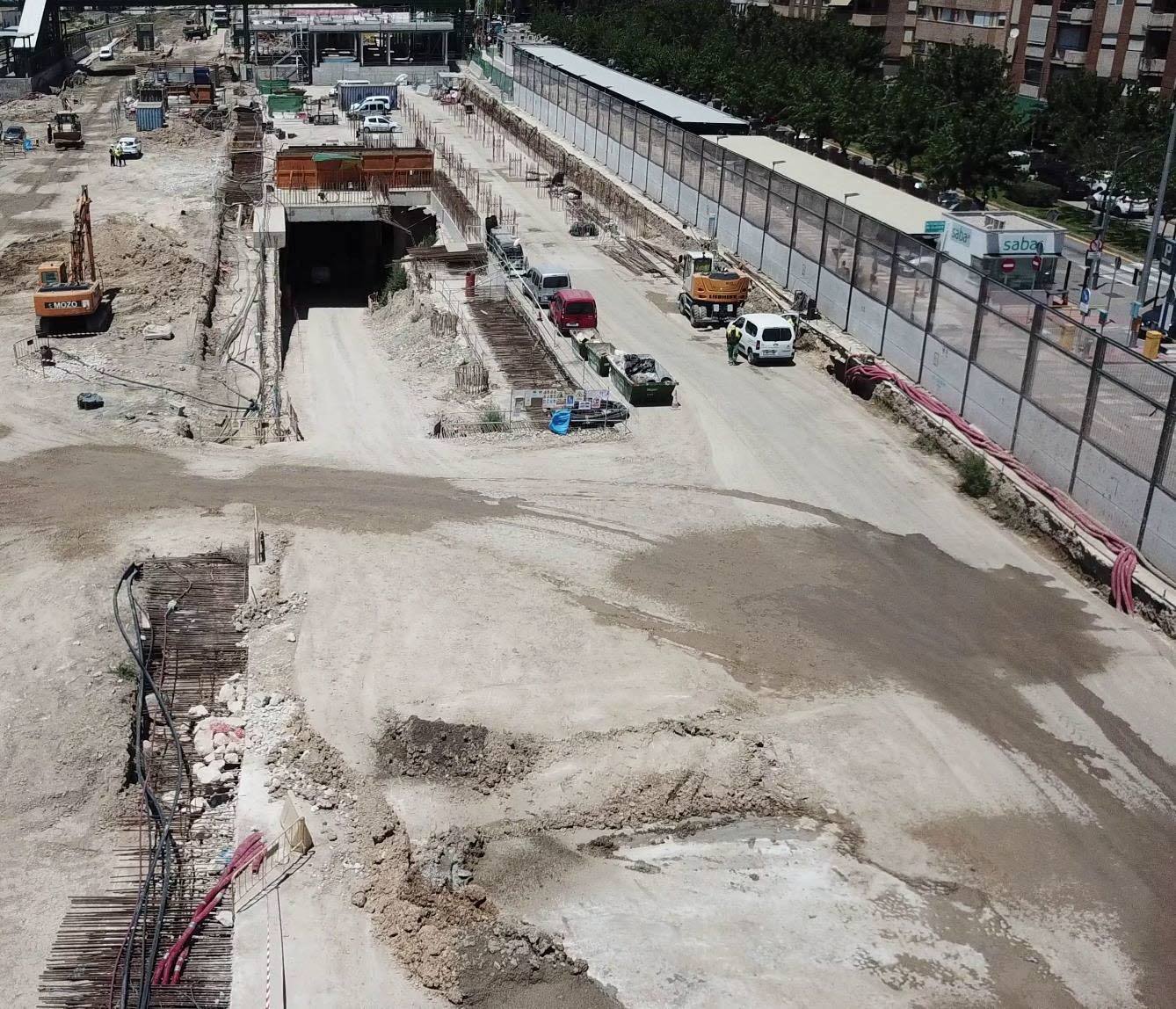 Fotos: Adif empieza a dar forma a la nueva estación de Murcia | La Verdad