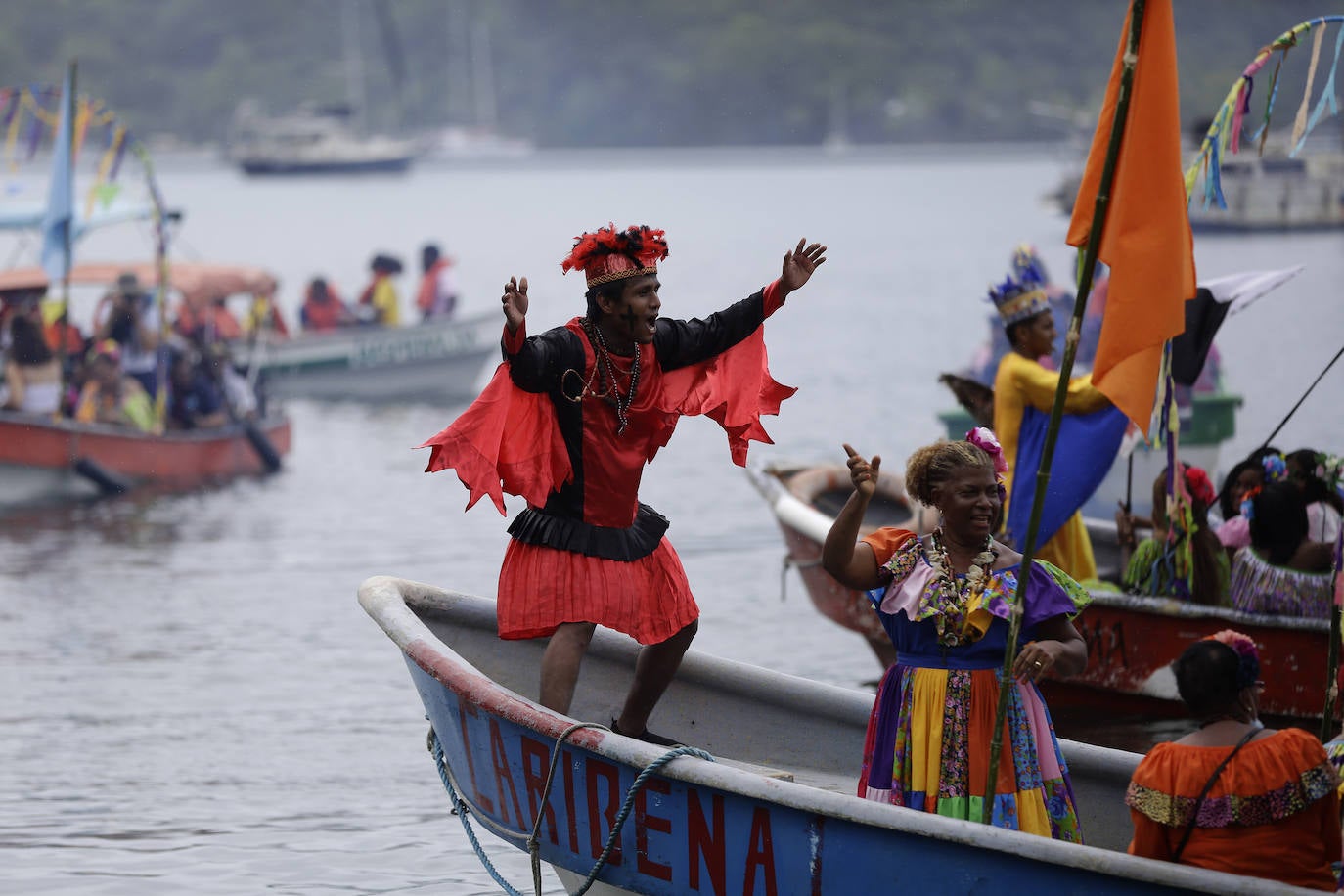 Fotos: Panamá revive con su festival de la Pollera Congo | La Verdad