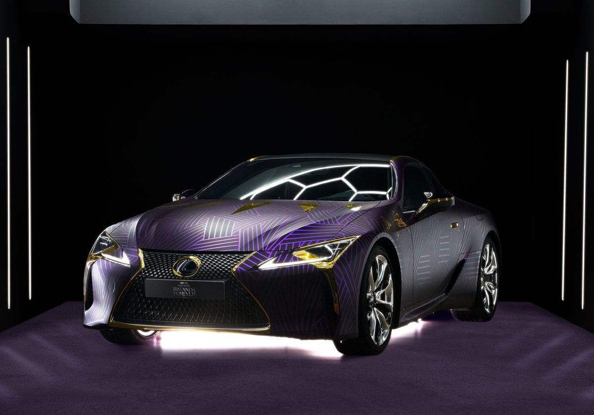 Lexus presents the LC Black Panther, a unique piece - Today Times Live