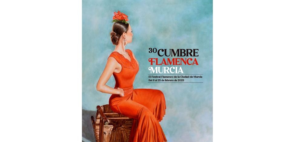 Perla Fuertes paints the poster for the 30th Murcia Flamenco Summit ...